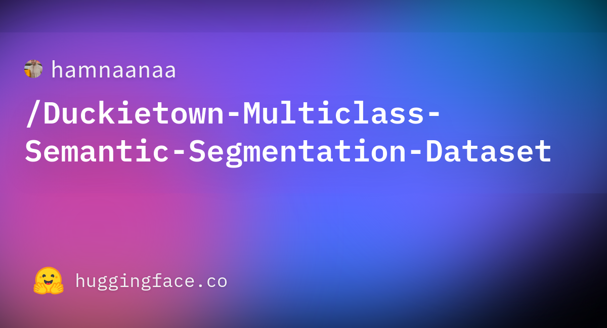hamnaanaa/Duckietown-Multiclass-Semantic-Segmentation-Dataset ... hamnaanaa/Duckietown-Multiclass-Semantic-Segmentation-Dataset ...
