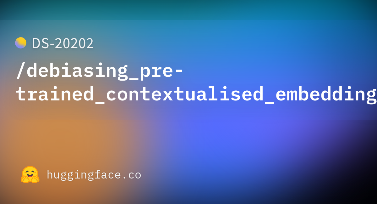Daniel-Saeedi/debiasing_pre-trained_contextualised_embeddings_electra ... Daniel-Saeedi/debiasing_pre-trained_contextualised_embeddings_electra ...