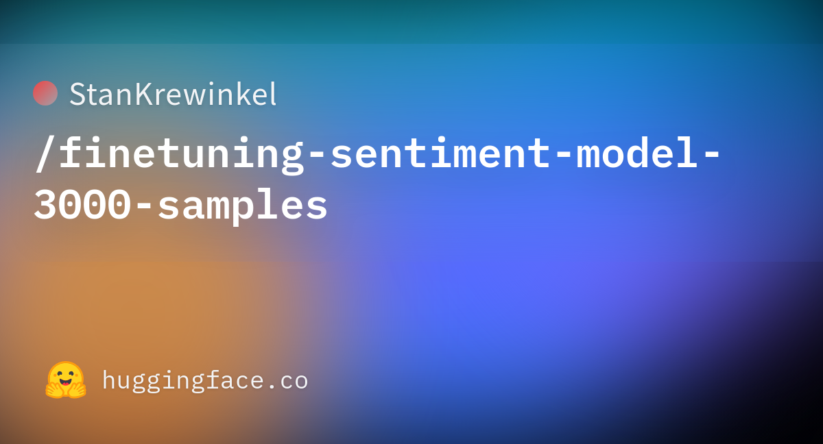 StanKrewinkel/finetuning-sentiment-model-3000-samples · Training metrics StanKrewinkel/finetuning-sentiment-model-3000-samples · Training metrics