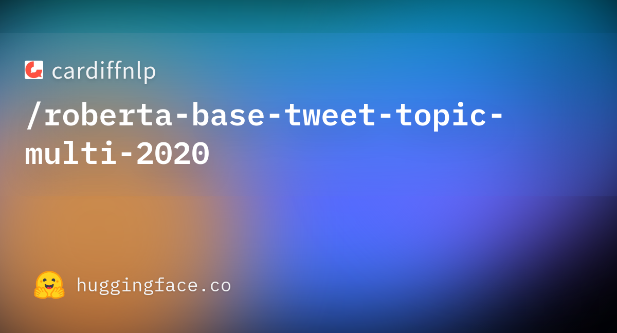 cardiffnlp/roberta-base-tweet-topic-multi-2020 at main cardiffnlp/roberta-base-tweet-topic-multi-2020 at main