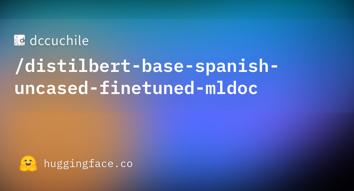 dccuchile/distilbert-base-spanish-uncased-finetuned-mldoc · Discussions dccuchile/distilbert-base-spanish-uncased-finetuned-mldoc · Discussions