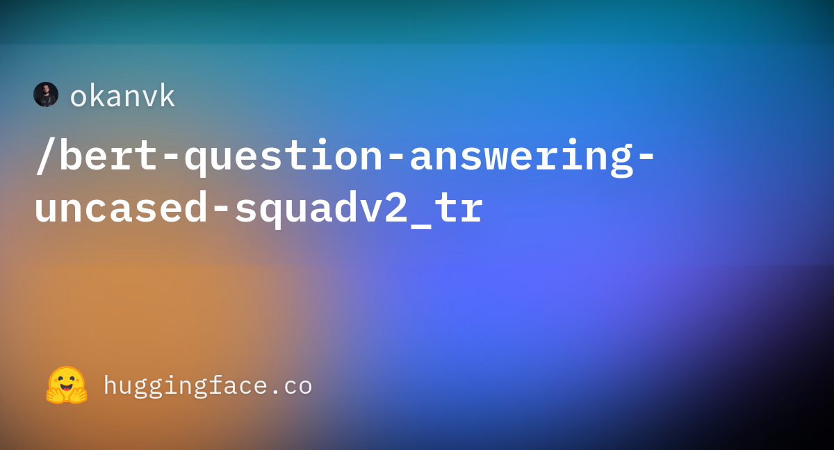 enelpi/bert-question-answering-uncased-squadv2_tr · Discussions enelpi/bert-question-answering-uncased-squadv2_tr · Discussions