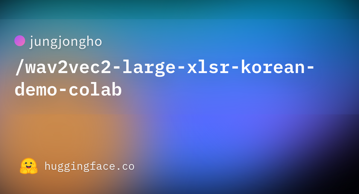 jungjongho/wav2vec2-large-xlsr-korean-demo-colab · Training metrics jungjongho/wav2vec2-large-xlsr-korean-demo-colab · Training metrics
