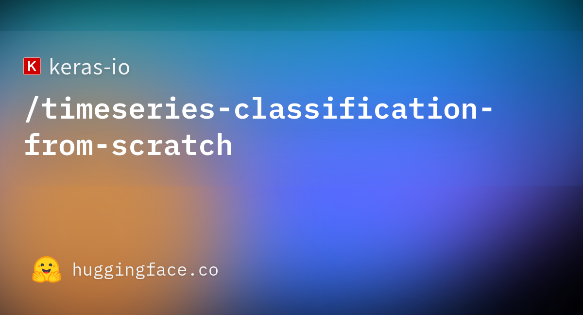 Readme Md · Keras Io Timeseries Classification From Scratch At Main