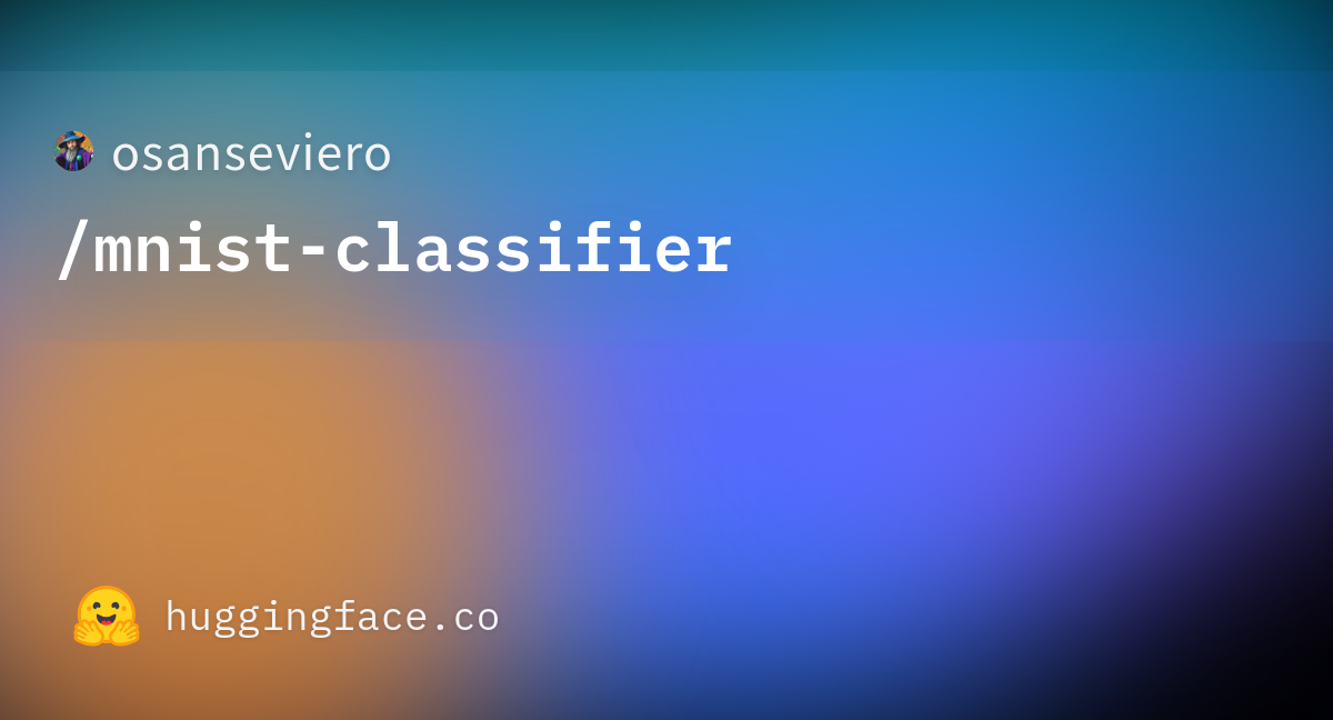 Osansevieromnist Classifier · Hugging Face