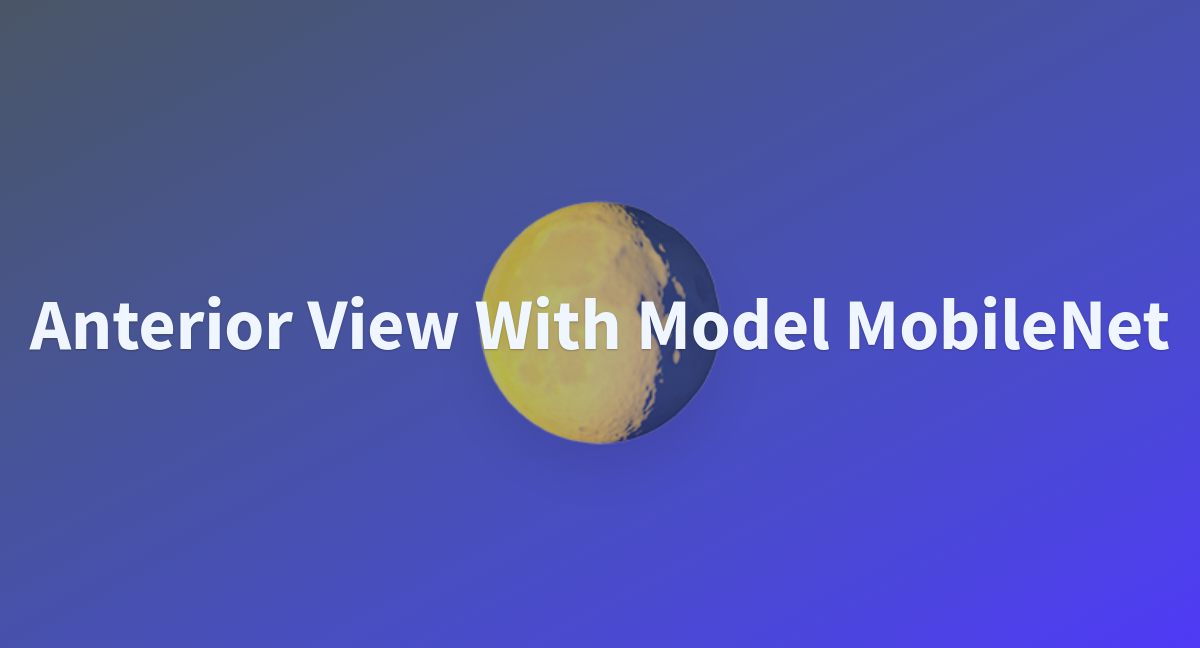 Keras Model H5 · Auttawit Anterior View With Model Mobilenet At Main