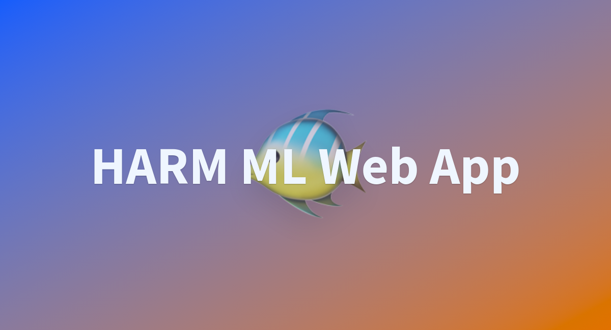 HarshulNanda/HARM_ML_web_app at main HarshulNanda/HARM_ML_web_app at main