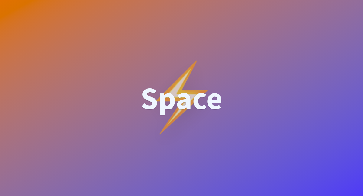 Space A Hugging Face Space By Moohax
