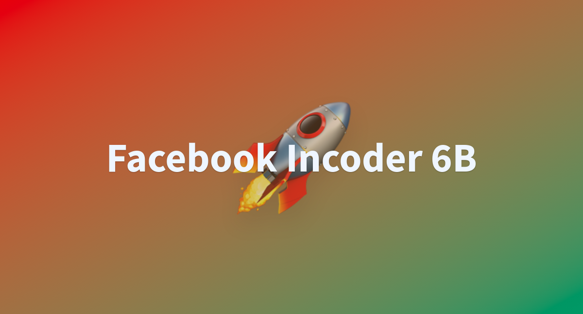 Facebook Incoder 6b A Hugging Face Space By Awacke1