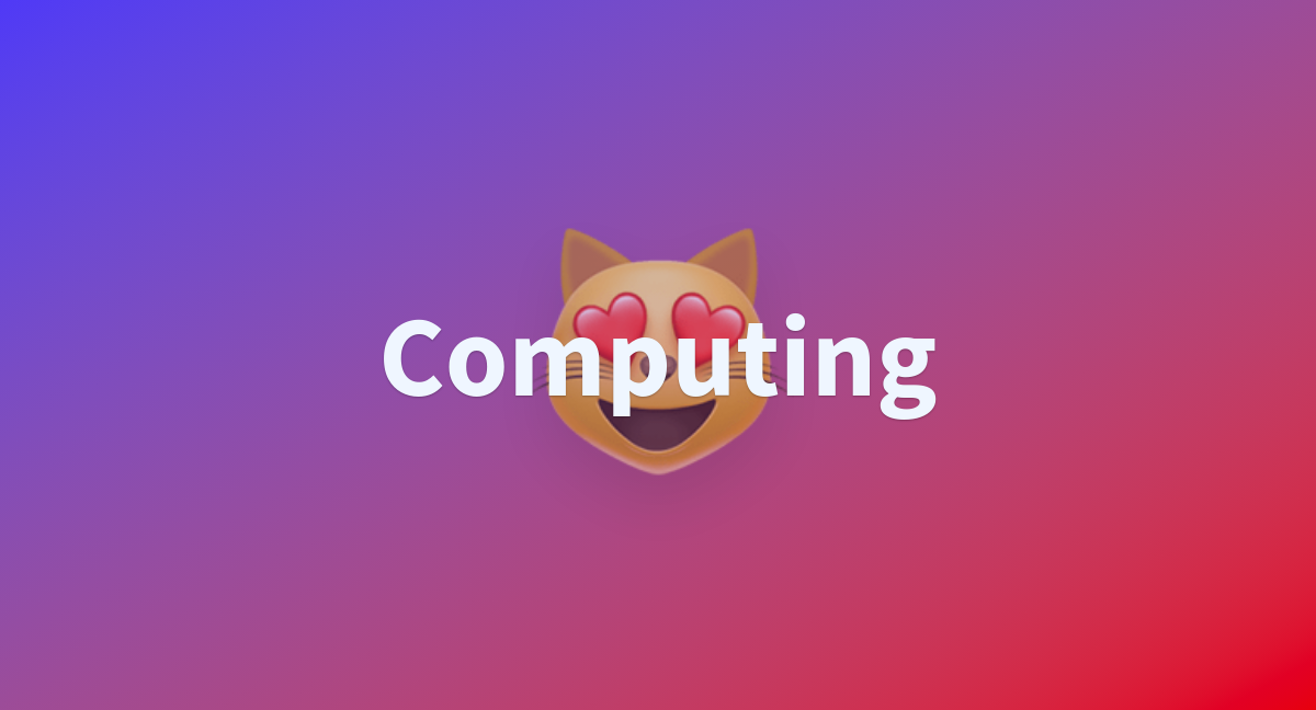 Computing A Hugging Face Space By Farafang