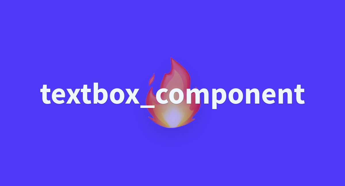 Textboxcomponent A Hugging Face Space By Gradio