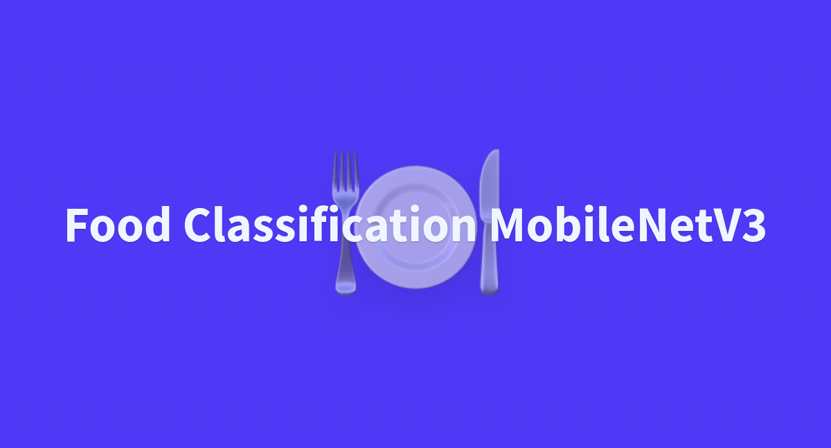 App Py · Kwangjong Food Classifier Mobilenetv3 At Main