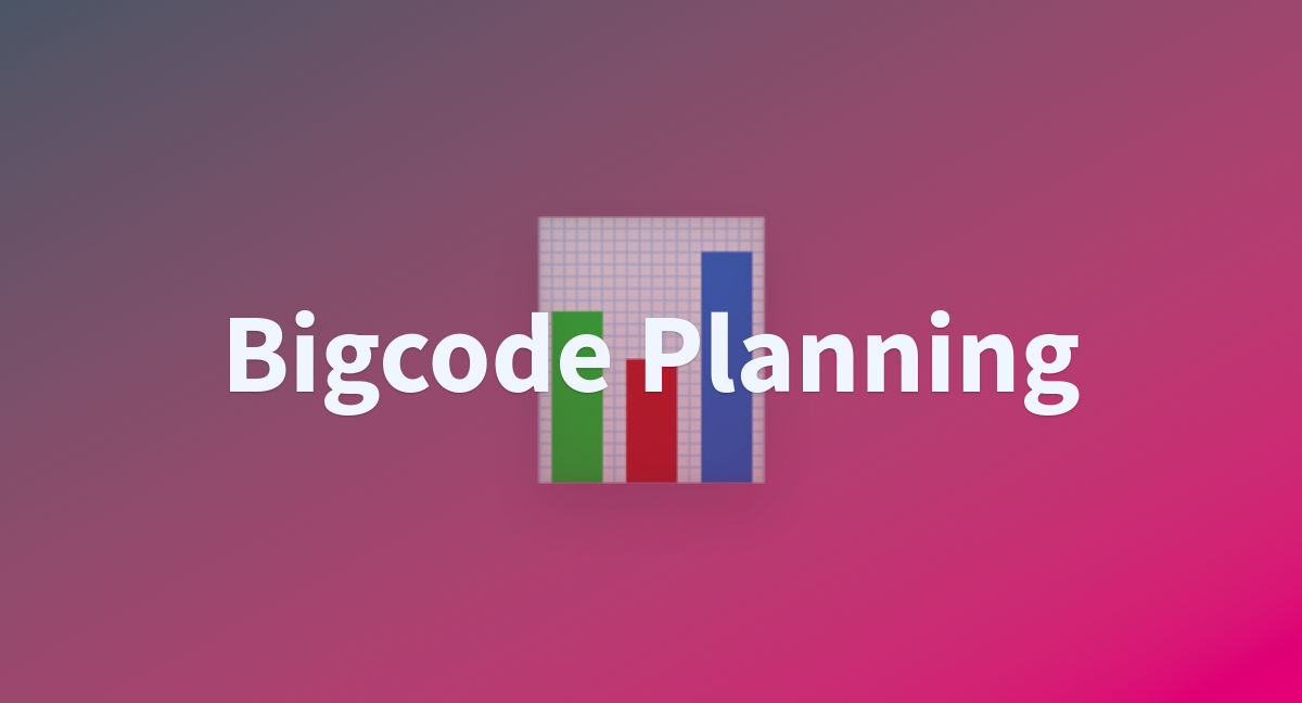 Bigcode Planning - a Hugging Face Space by lvwerra Bigcode Planning - a Hugging Face Space by lvwerra