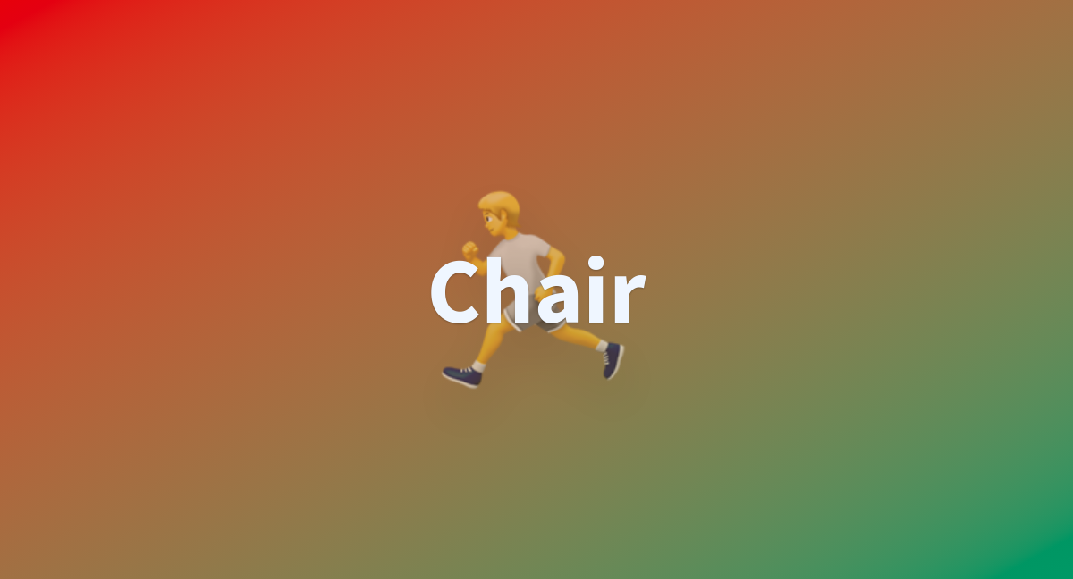 Chair A Hugging Face Space By Simenv Tests