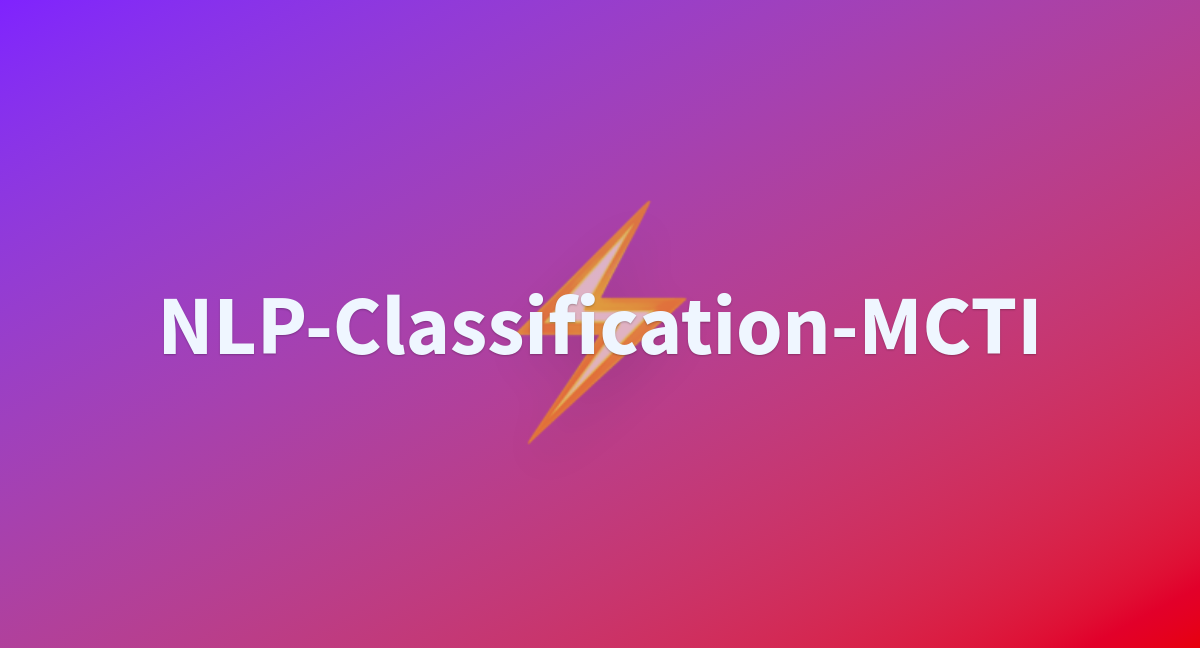 Nlp Mcti W2v Cnn Multi A Hugging Face Space By Unb Lamfo Nlp Mcti