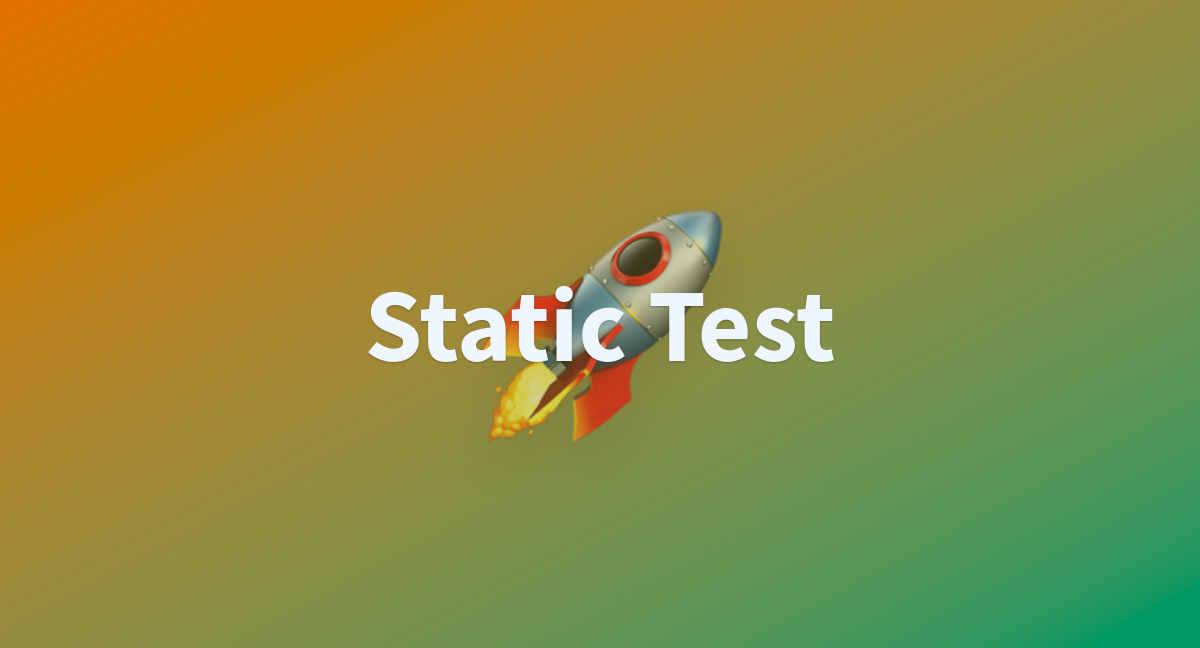 Static Test - a Hugging Face Space by yuanyuan0 Static Test - a Hugging Face Space by yuanyuan0